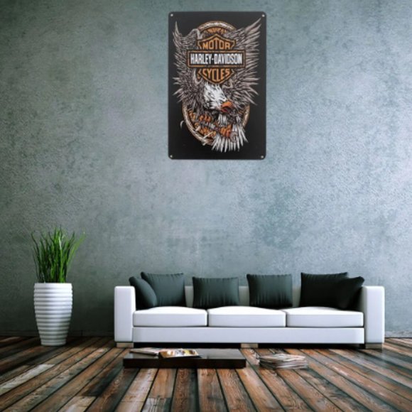 Harley-Davidson | Accessories | Harley Davidson Metal Emblem Sign ...
